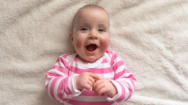 Why Is My Baby's Face Red? | Enfamil